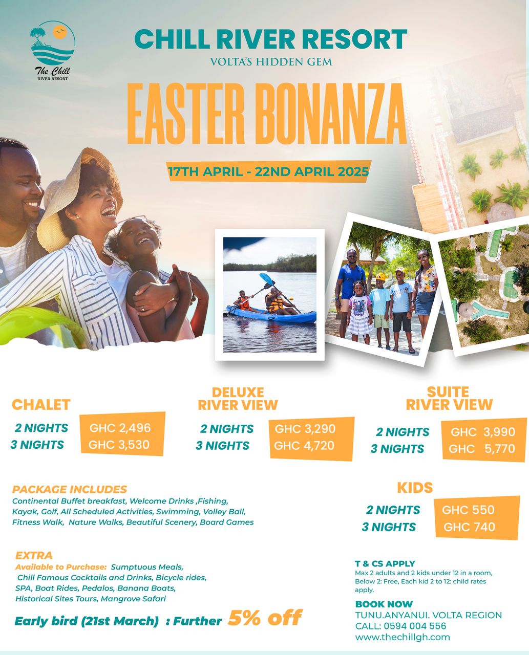 Promos and Packages – Chill River Resort